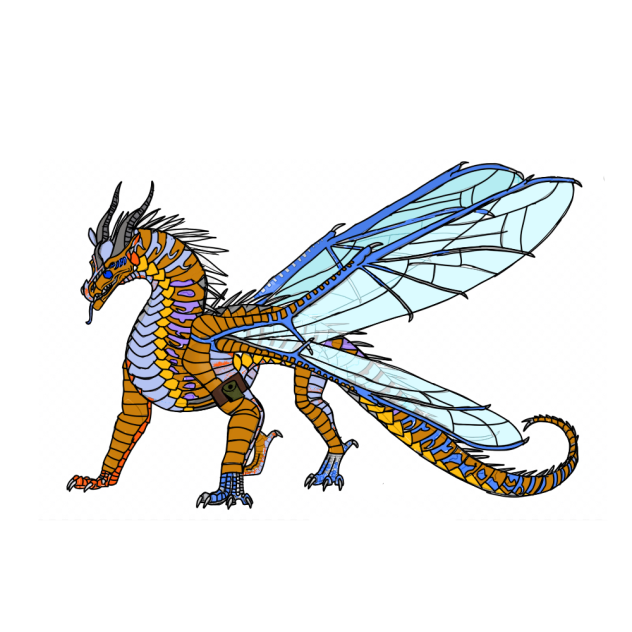 My new oc, dragonfly - ibisPaint