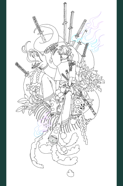 Venomous snake - ibisPaint