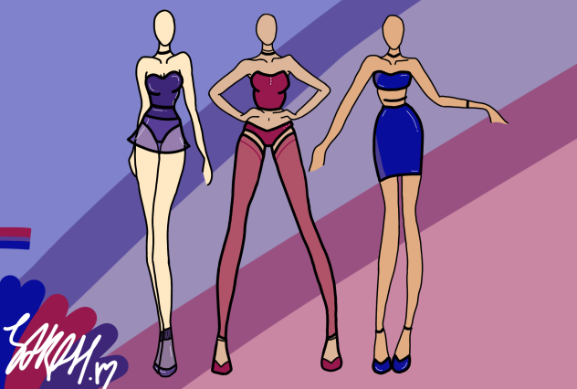 Night Club outfits - ibisPaint