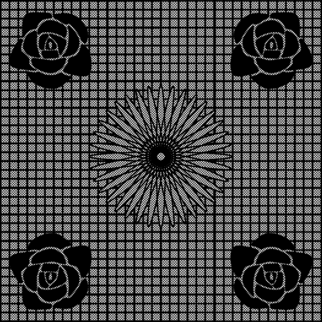 Rose Lace Pattern - ibisPaint