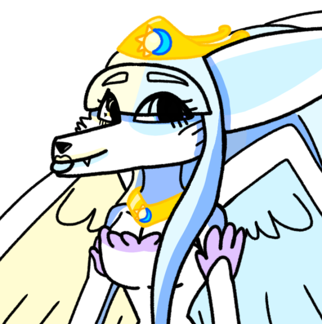 White Phoenix of light and kindness - ibisPaint