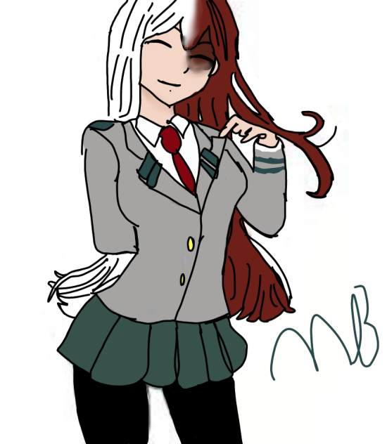 Female Todoroki - ibisPaint