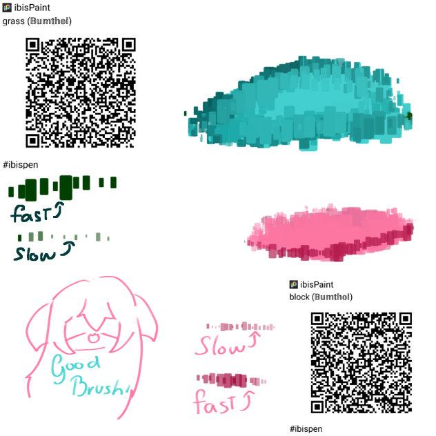 Brush QR code! - ibisPaint