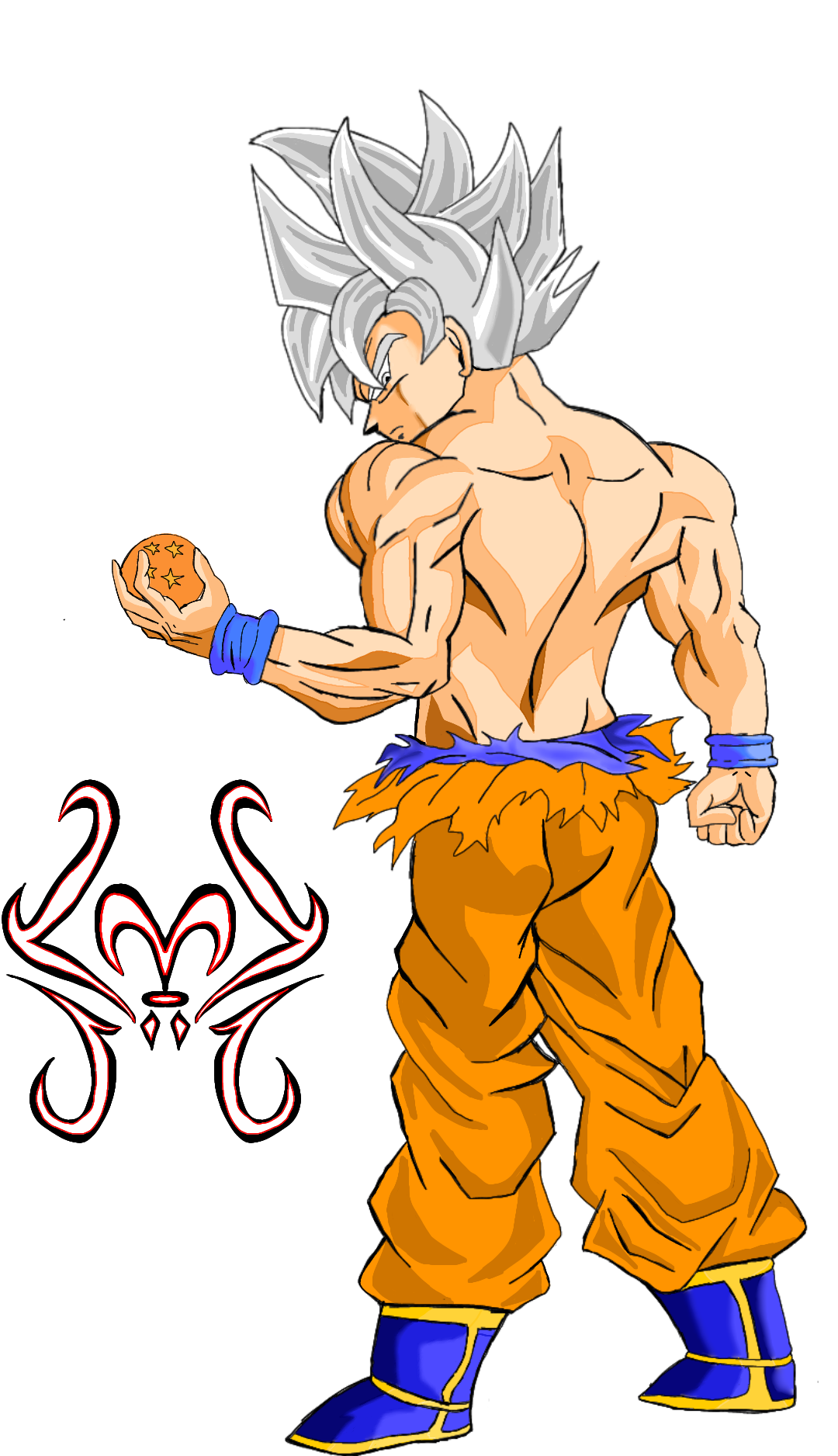 MUI Goku (Dragon Ball Super) - ibisPaint