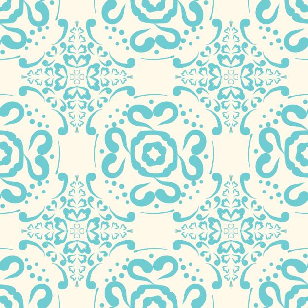 Vintage Wallpaper pattern - ibisPaint