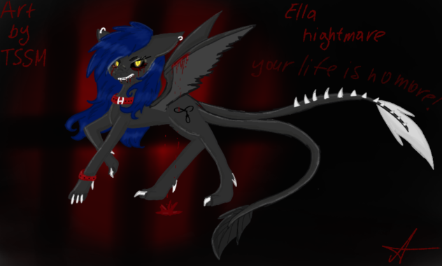 My OC MIP Ella Nightmare. - ibisPaint