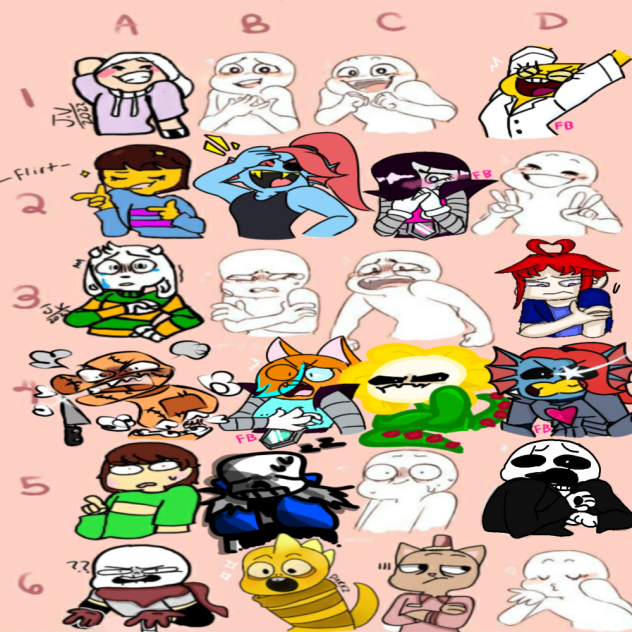 undertale collab - ibisPaint