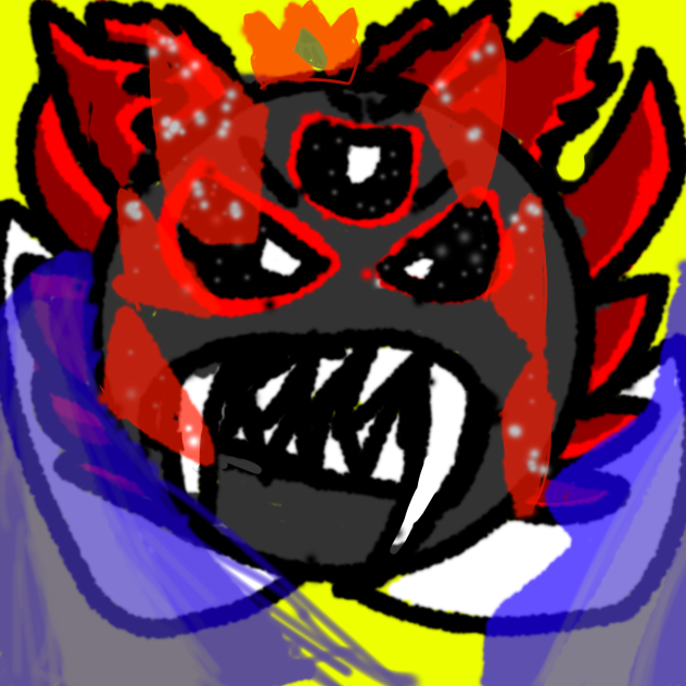 1000% impossible demon geometric dash - ibisPaint