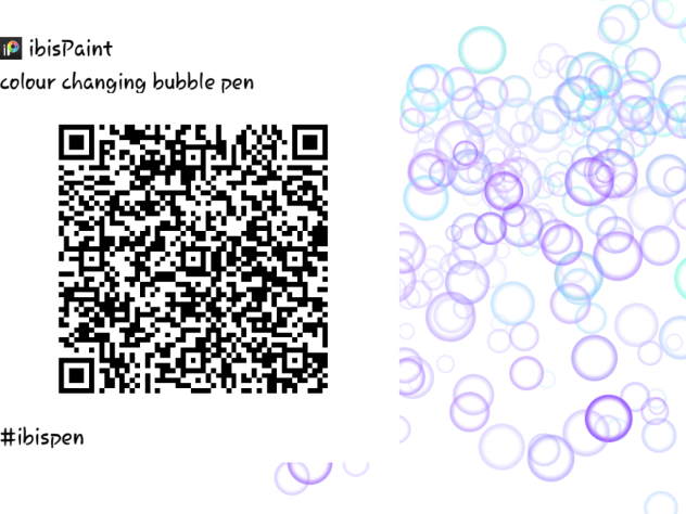 colour changing bubble pen - ibisPaint