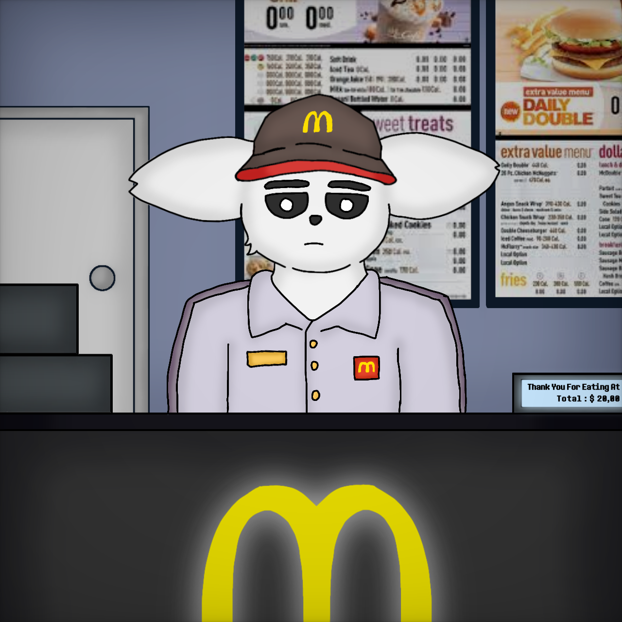 Bloodbun McDonald's - ibisPaint