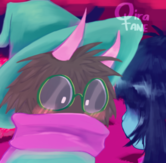 Ralsei Blushing!!! - ibisPaint
