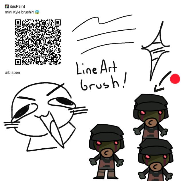 I made a brush XD - ibisPaint
