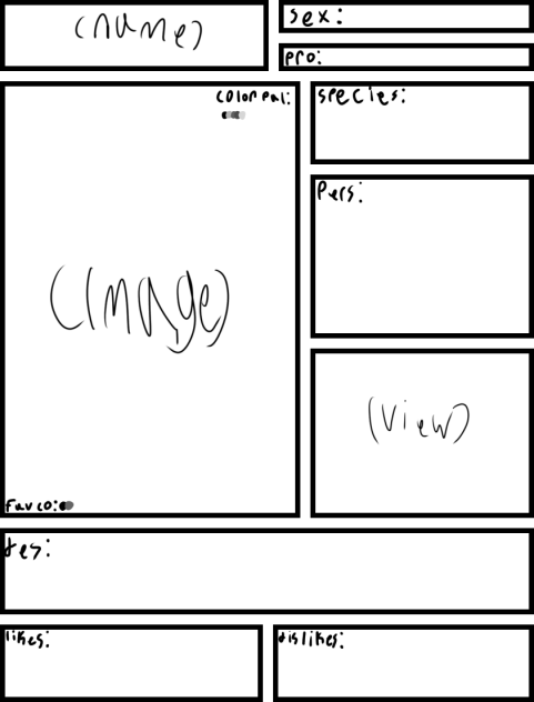 character sheet - ibisPaint