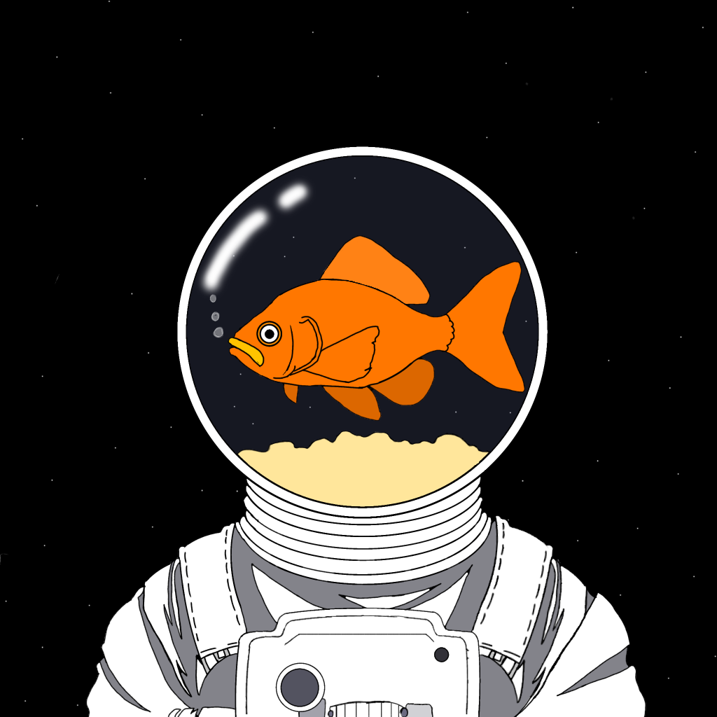 Fishy astronaut - ibisPaint