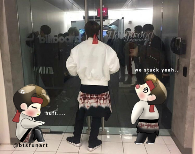 [fast drawing] v of bts animation - ibisPaint