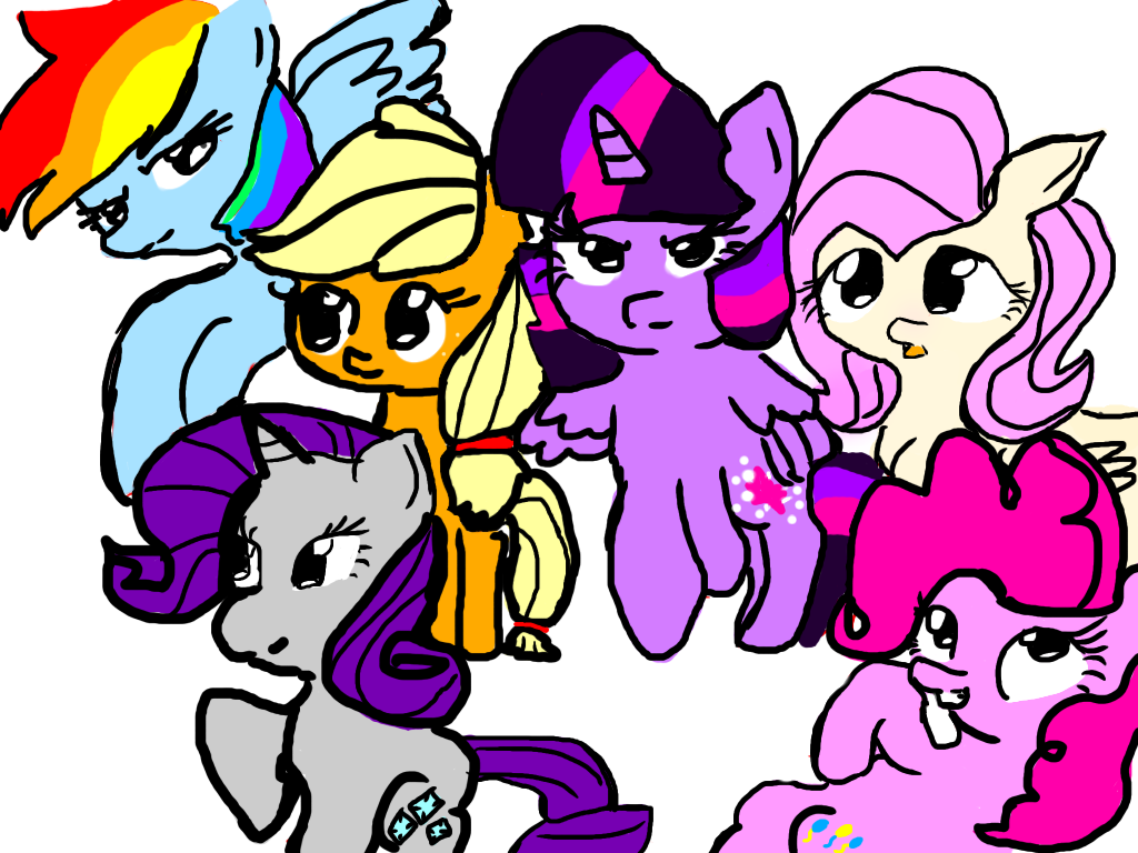 Mlp mane 6 speedpaint - ibisPaint
