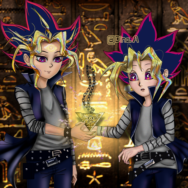 Yu gi and Pharaoh - ibisPaint