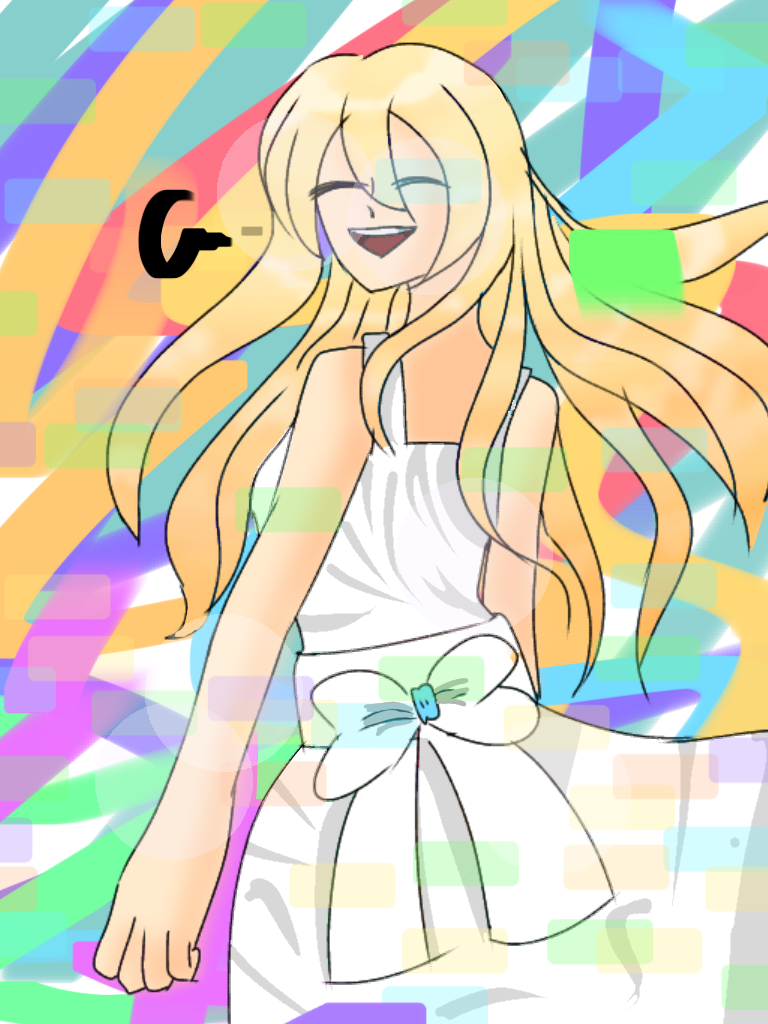 The Girl in my dream - ibisPaint