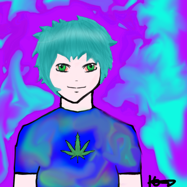 oli the pot head - ibisPaint