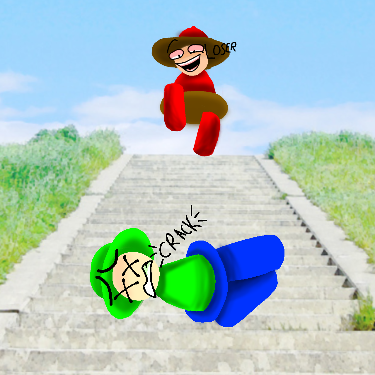 Sibling rivalry - ibisPaint