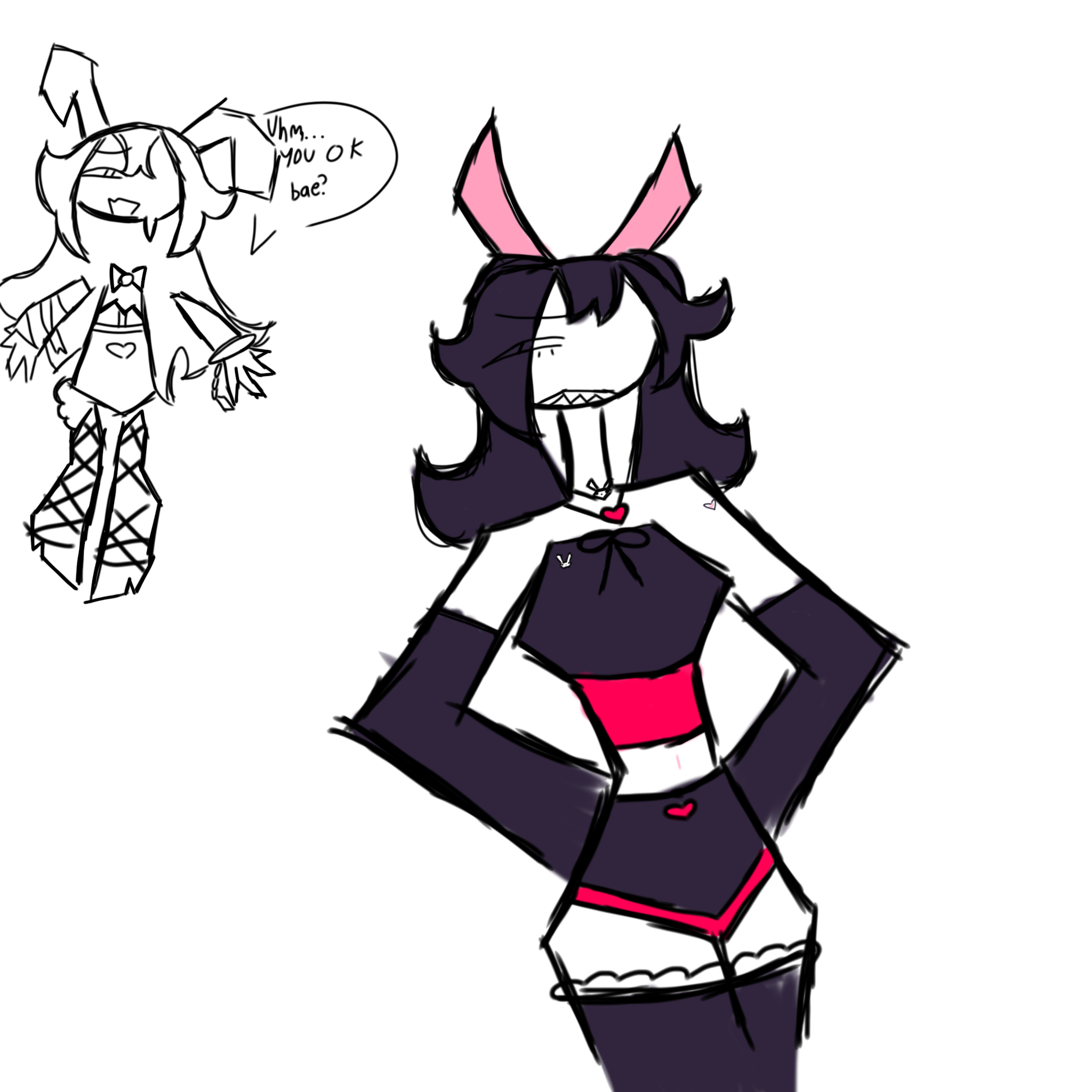 Miss Lory rabbit hole - ibisPaint