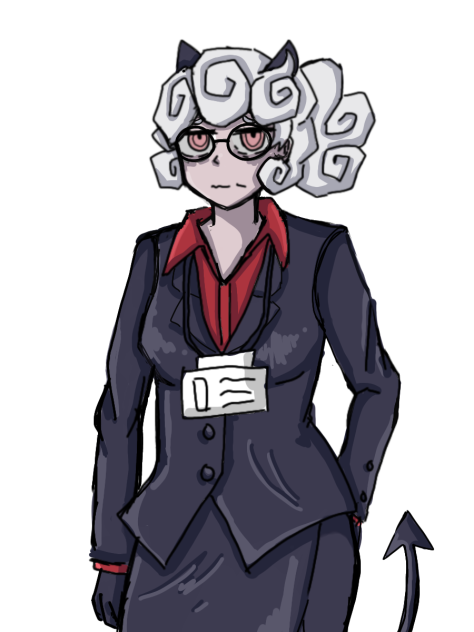 pandemonica,the tired demon - ibisPaint