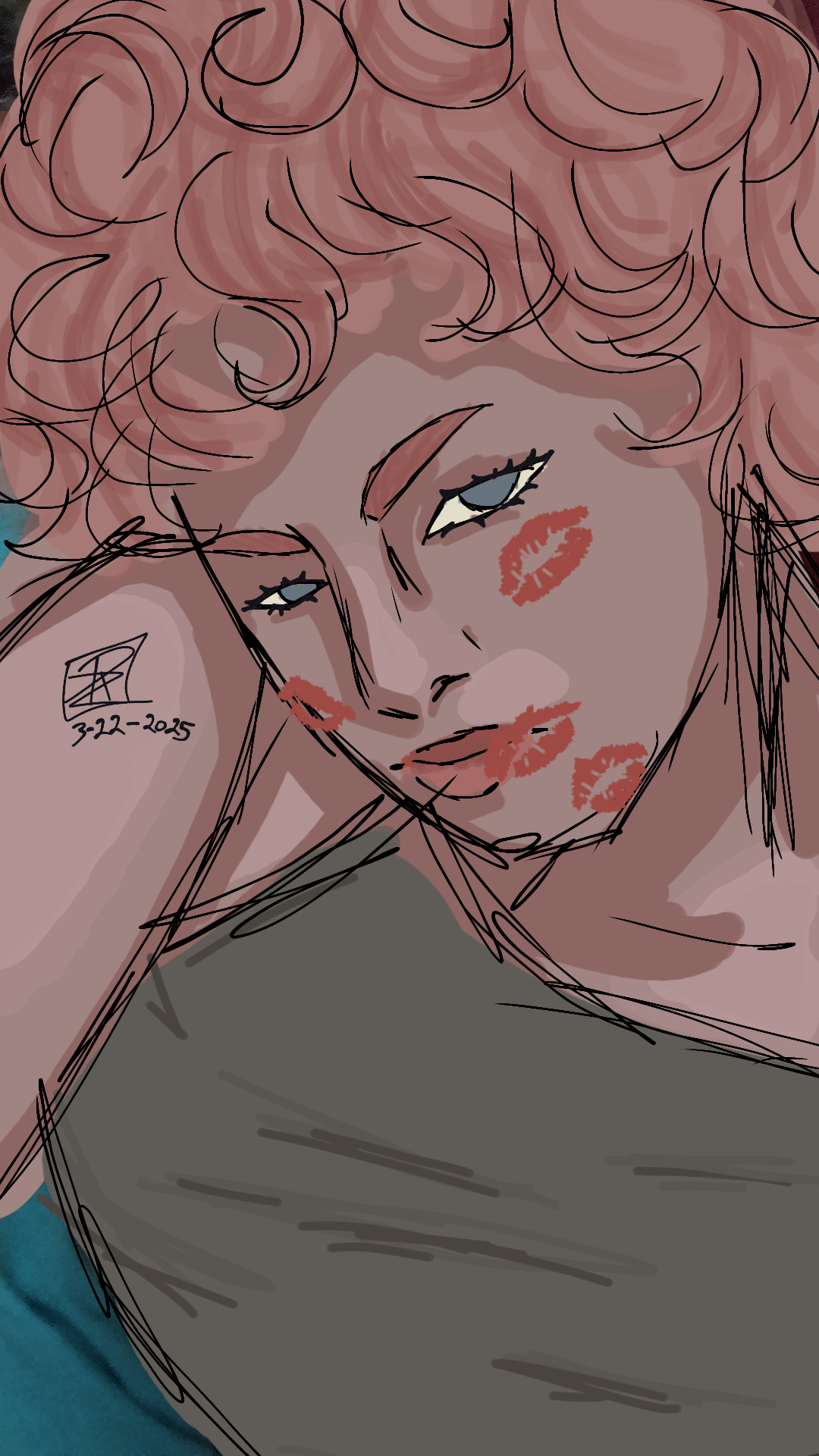 another self-portrait - ibisPaint