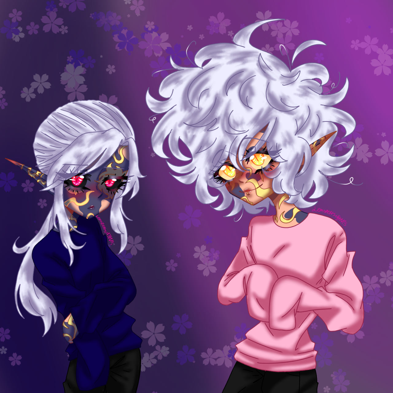 The Fang Twins! - ibisPaint