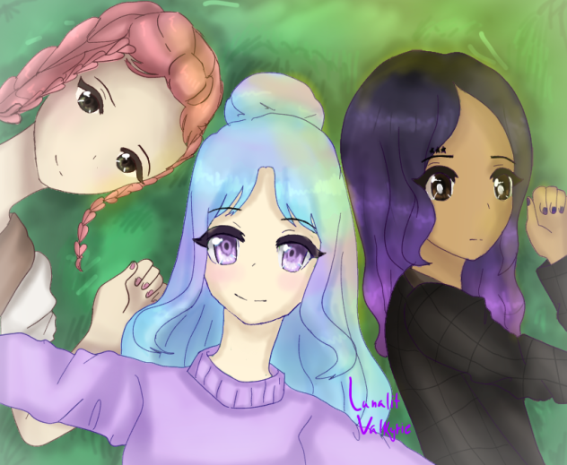 My two best friends and I 💞 - ibisPaint