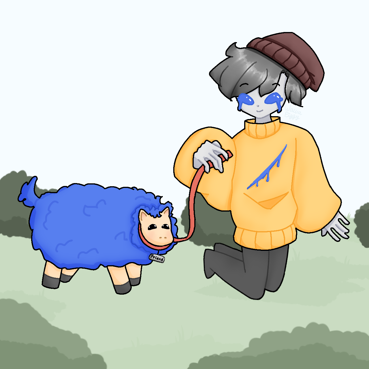 Ghostbur & Friend !! - ibisPaint