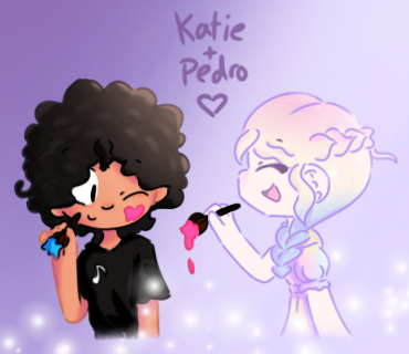 Pedro and Katie! - ibisPaint