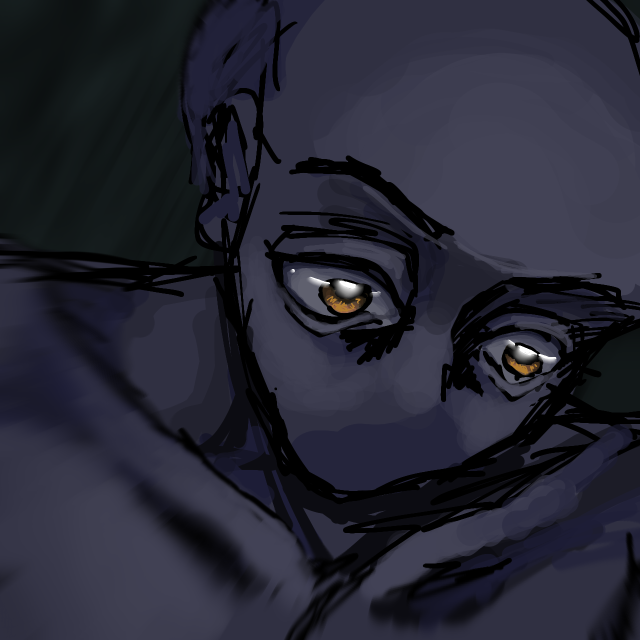 Weird thing falling - ibisPaint