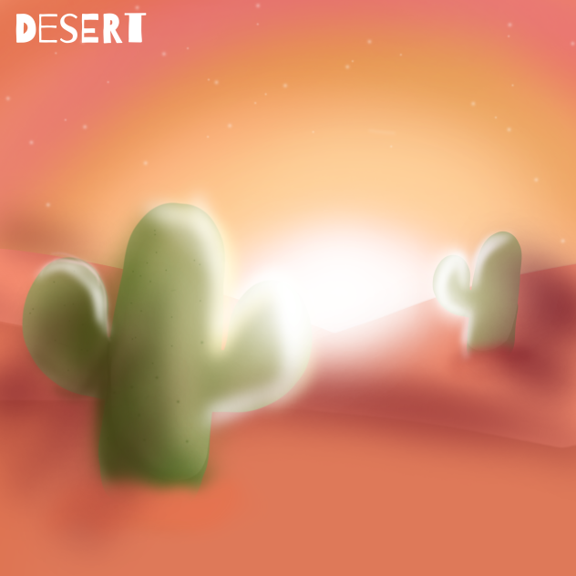 •🌵Desert🌵• - ibisPaint