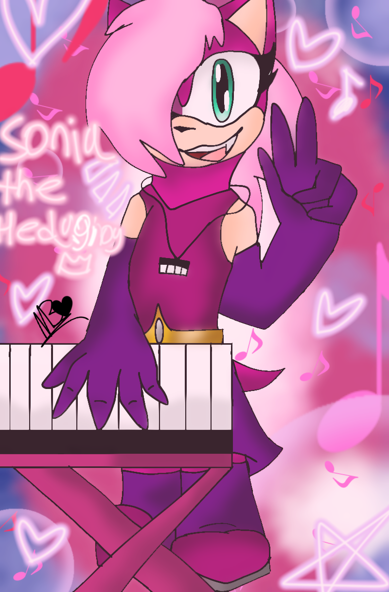 Sonia the hedghog 💗🦔 - ibisPaint