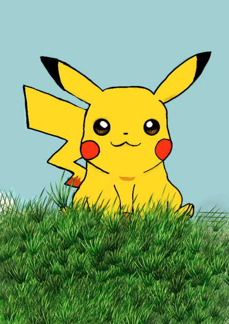 pikachu - ibisPaint