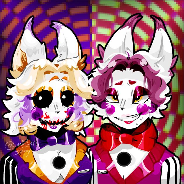 Ft foxy and lolbit XD - ibisPaint