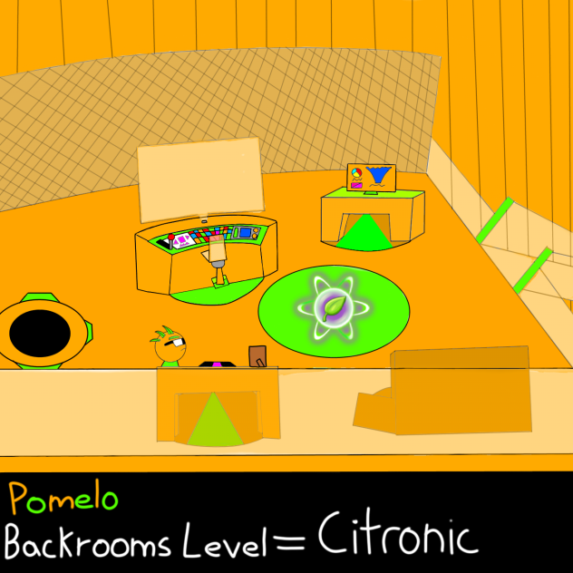 Backrooms, nivel=Citronic - ibisPaint