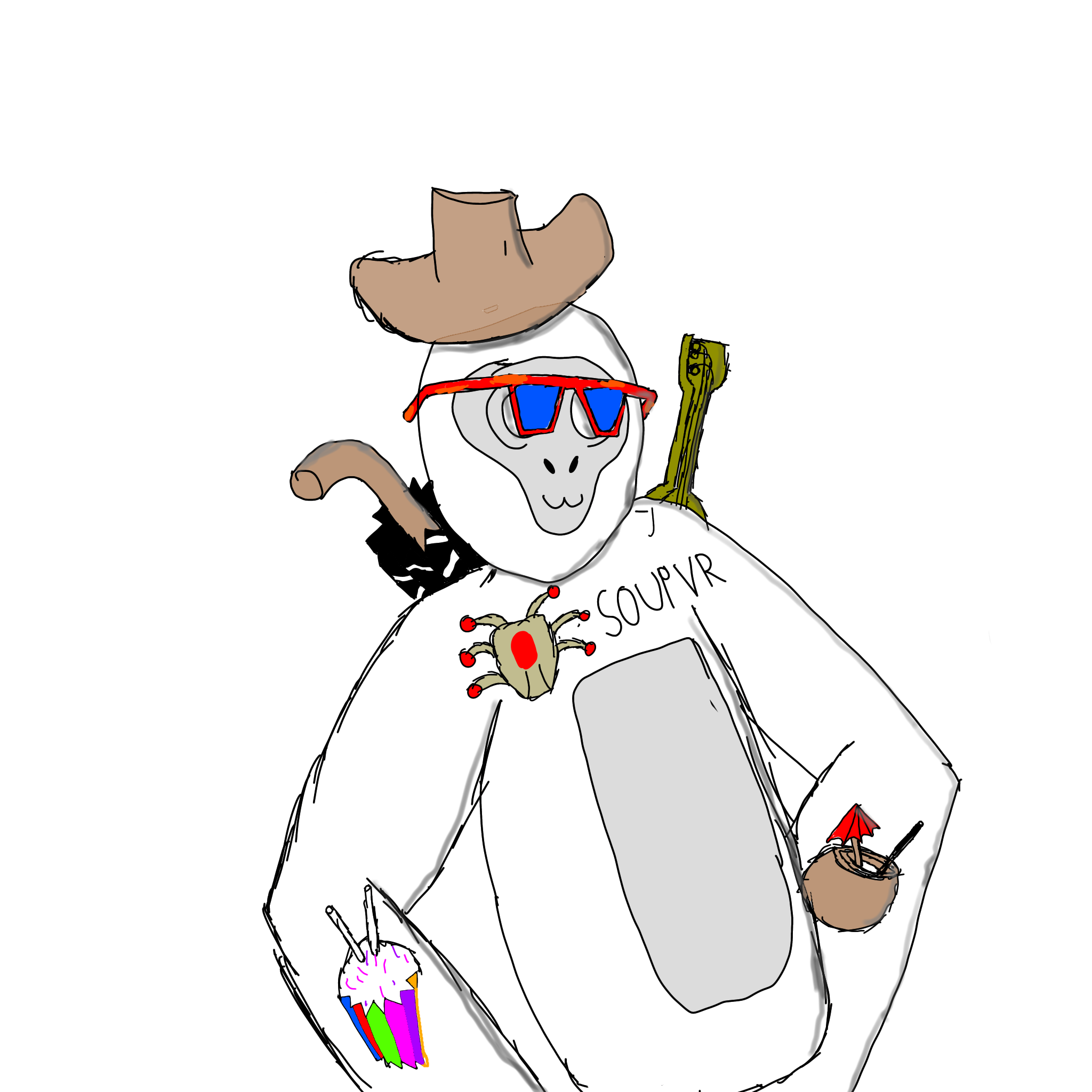 My monkey in gorilla tag - ibisPaint