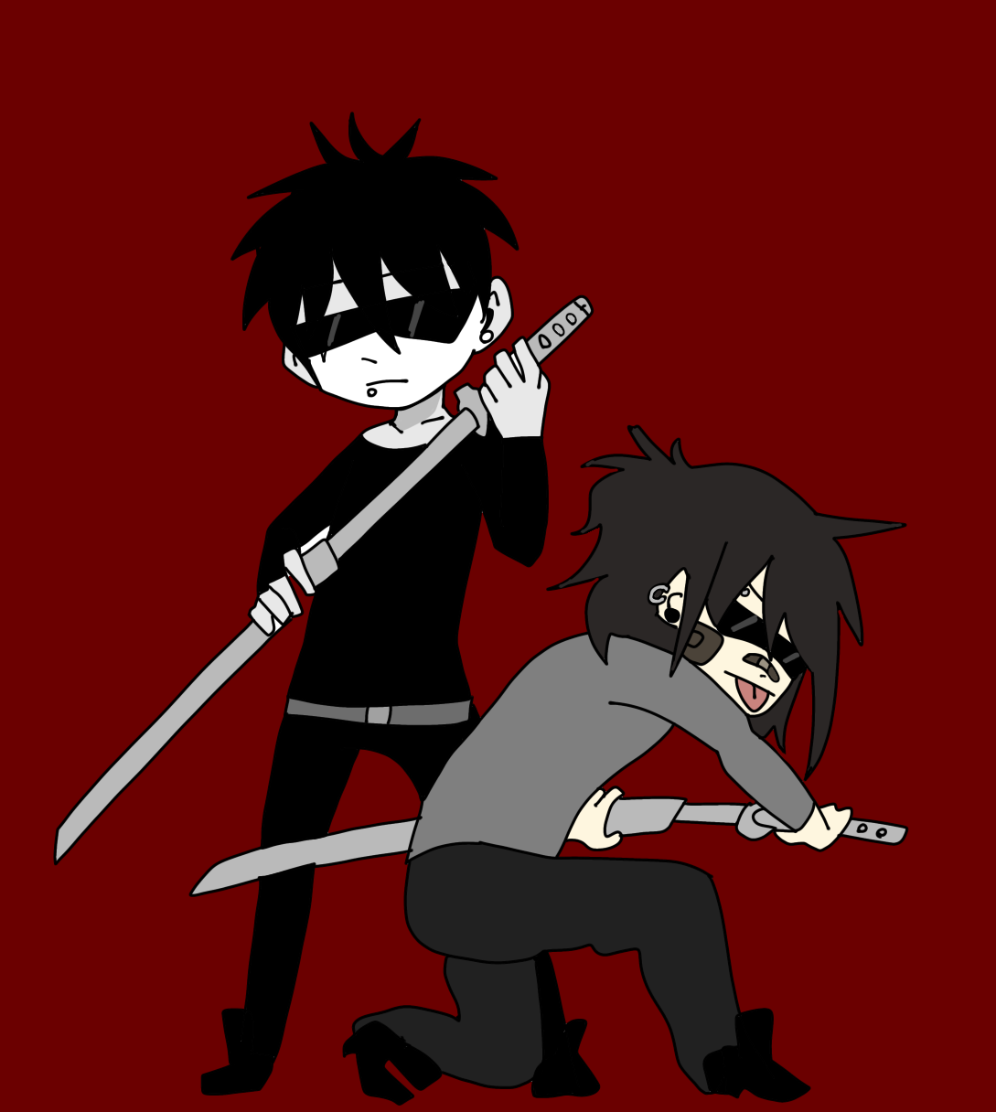 MM2 blade ball players - ibisPaint