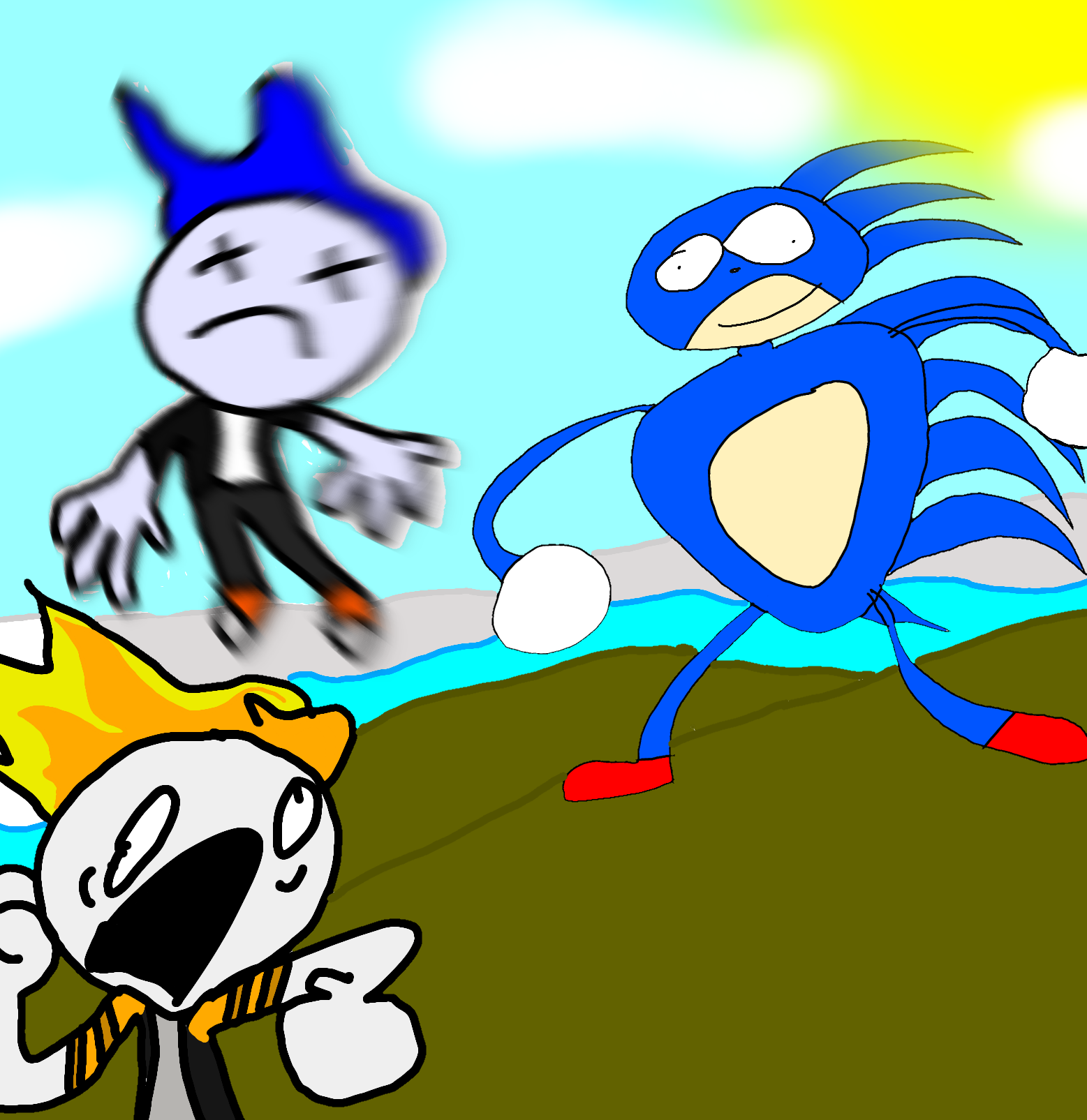 sanic Chance - ibisPaint