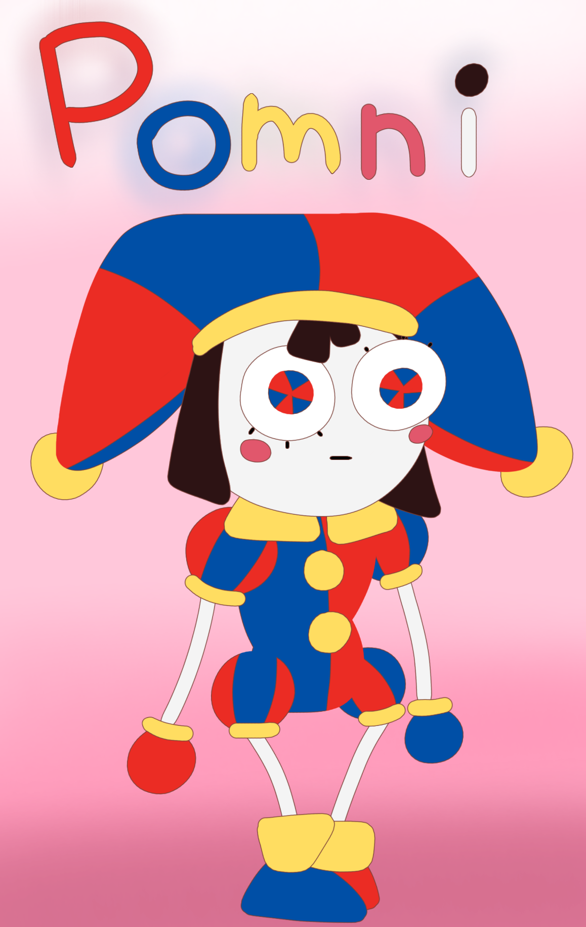 Pomni wallpaper - ibisPaint