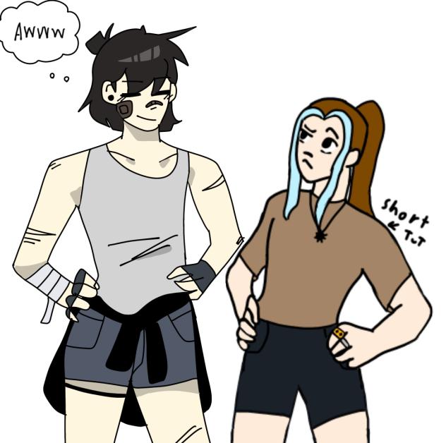 Height collab with Liv - ibisPaint