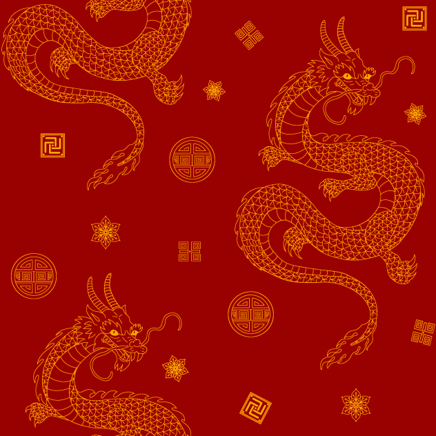 dragon clothe pattern (fixed) - ibisPaint