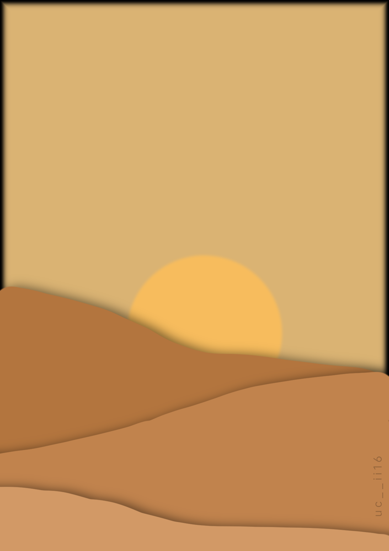 Desert in my style - ibisPaint