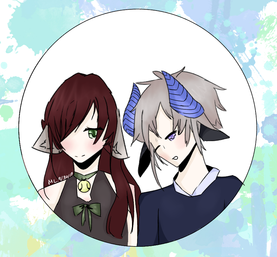 Meoka And Iaka - ibisPaint