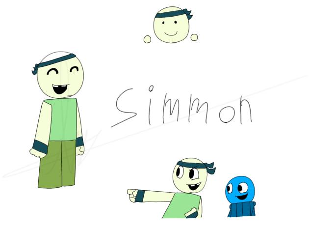 “One per simmon” “wait… say that again” - ibisPaint