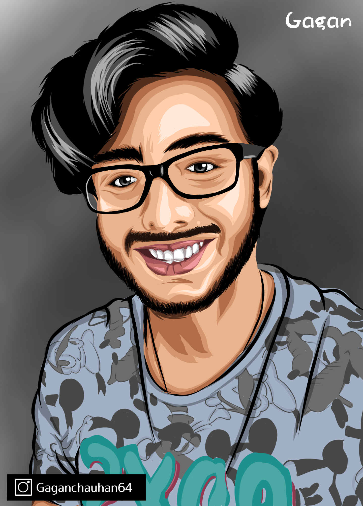 Vector art of Carry minati - ibisPaint