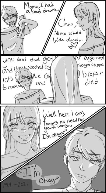 She said she was ok - ibisPaint