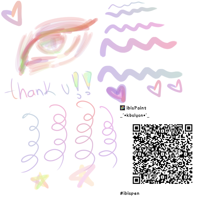 kbslyon rainbow Pen - ibisPaint