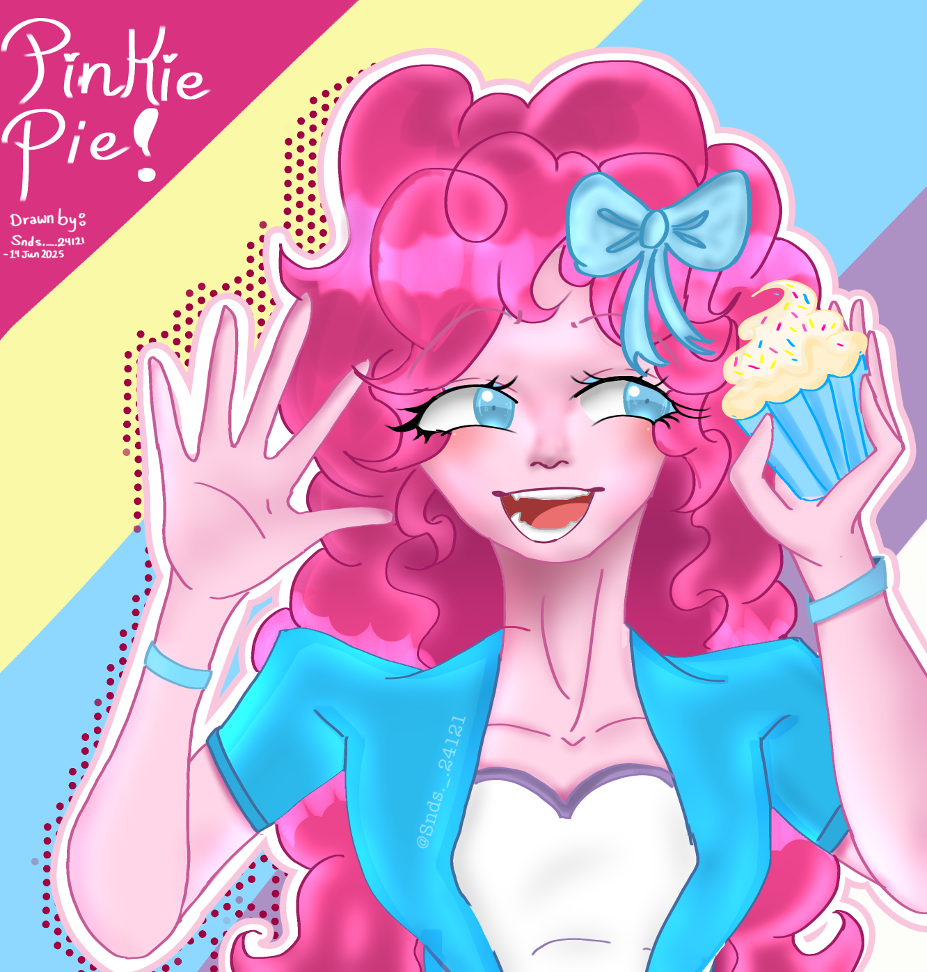 Pinkie pie (equstria girls) x my style 🩷 - ibisPaint